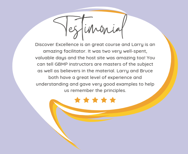 Shingo Institute Courses - Shingo Affiliate - GBMP